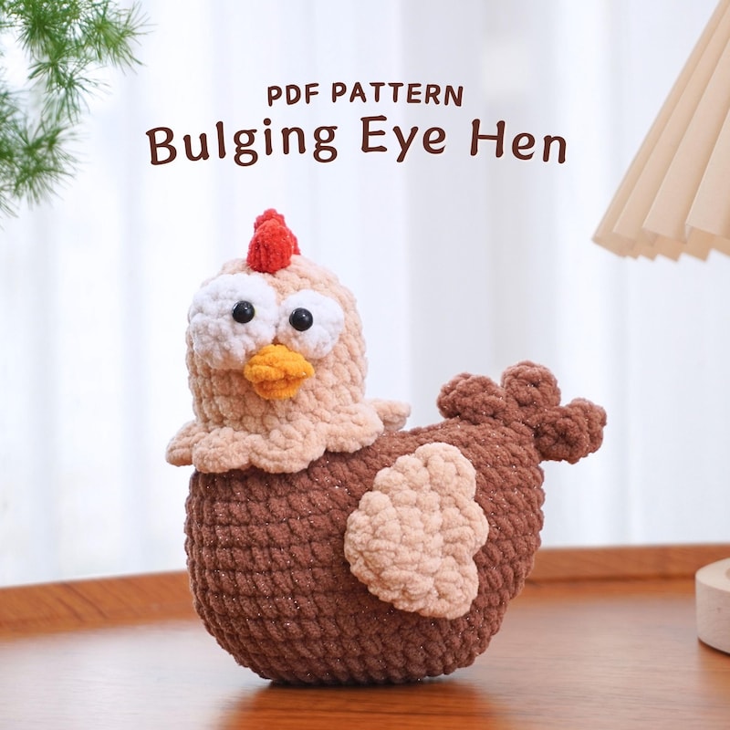 Crochet Hen Pattern - Etsy