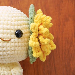 Sunflower Axolotl Crochet Pattern, Amigurumi Crochet Pattern, Adorable ...