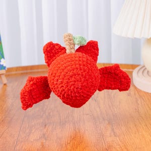 Fruit Bats Trio Crochet Patterns | Apple Bat Pattern, Lemon Bat Pattern ...