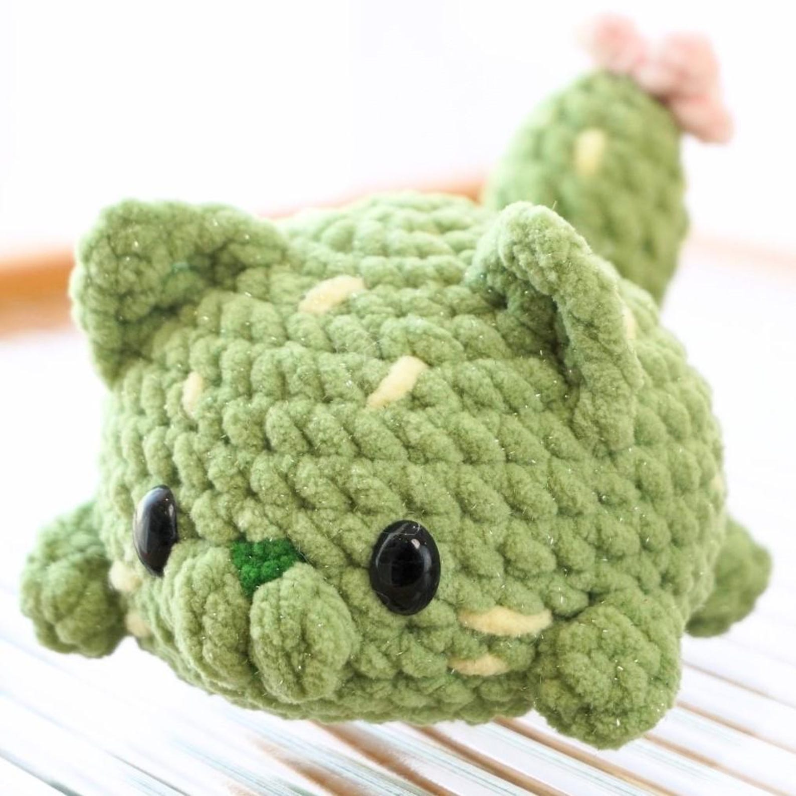 Cactus Cat Crochet Pattern, Amigurumi Crochet Pattern, Adorable Cat ...