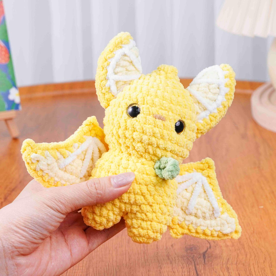 Lemon Bat Crochet Pattern, Amigurumi Crochet Pattern, Cute Fruit Animal ...