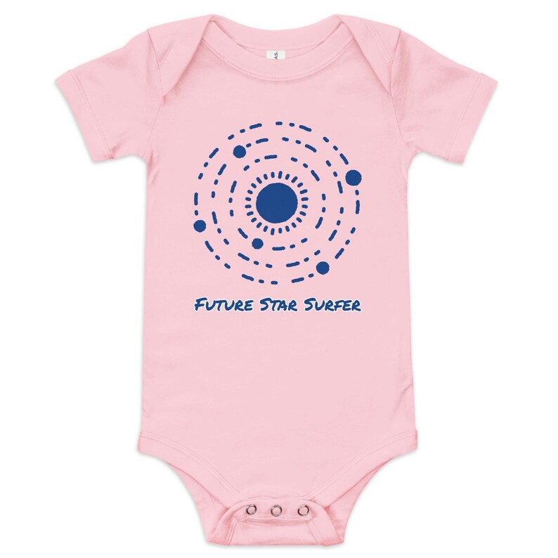 Space Baby Onesie: Future Star Surfer, Cotton Newborn Outfit - Etsy