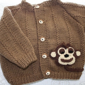 Monkey Sweater - Etsy