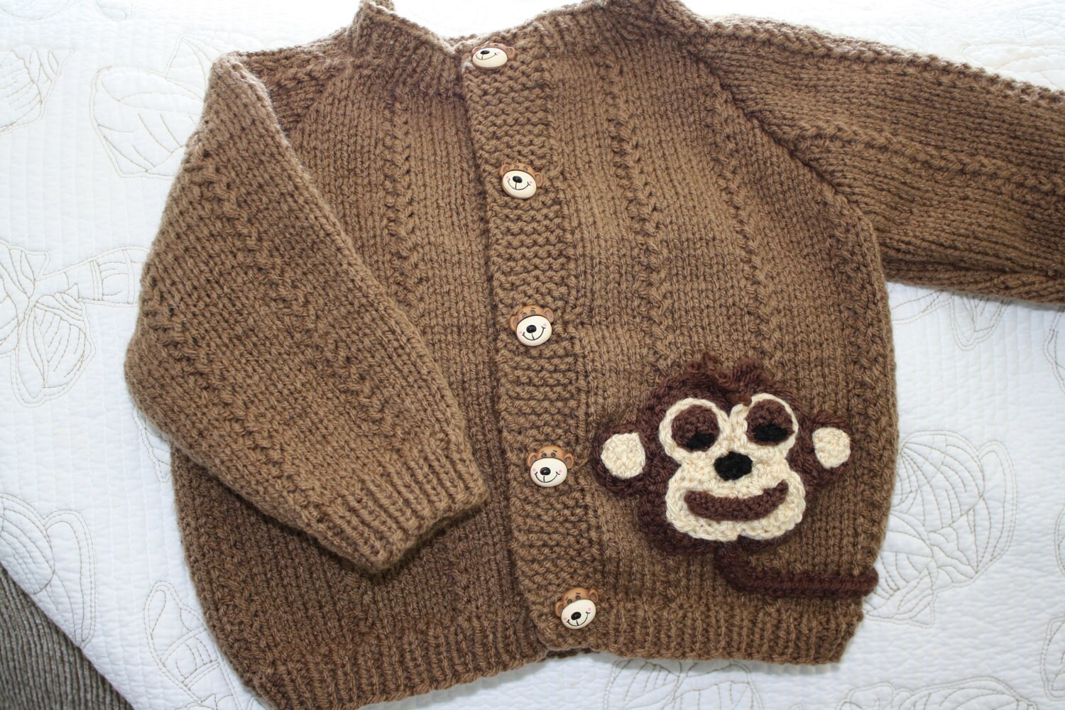 Monkey Sweater - Etsy