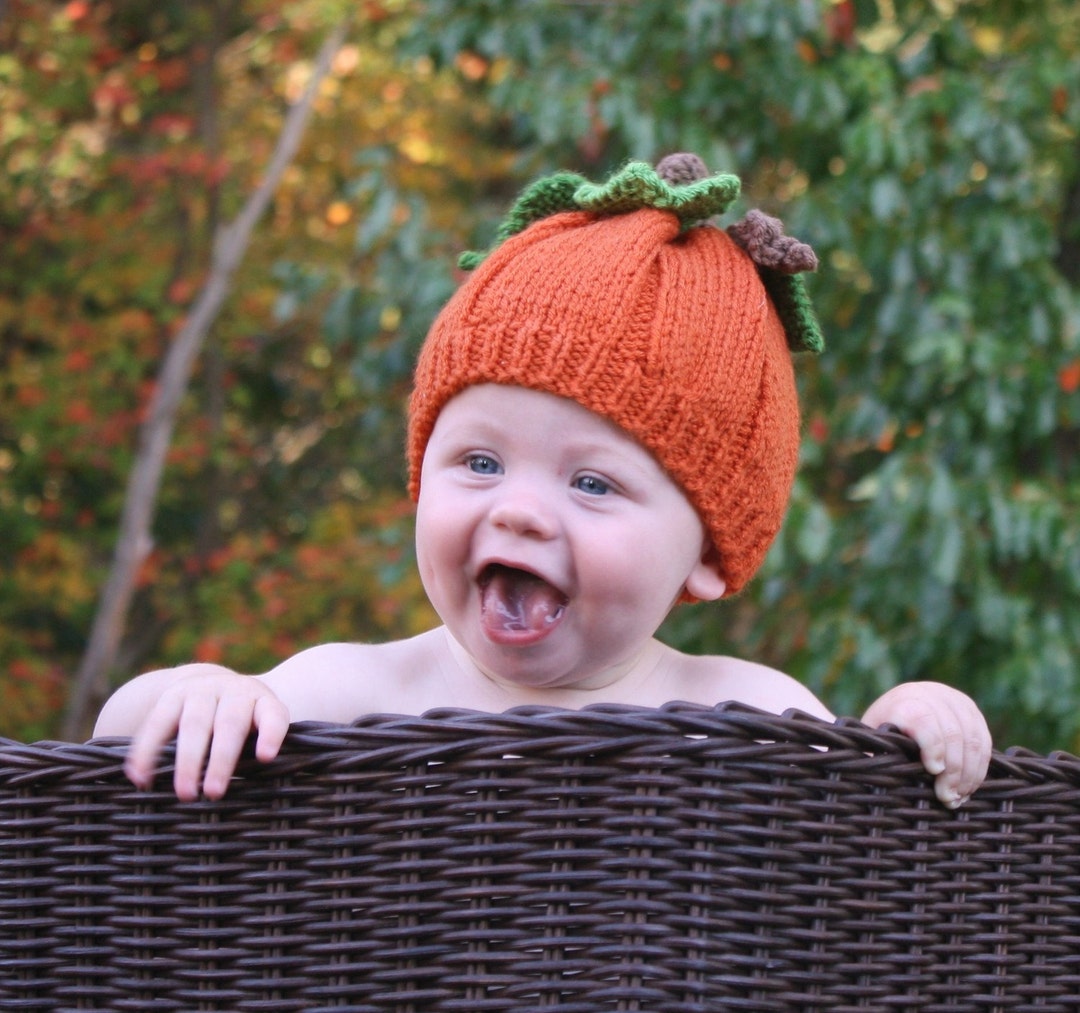 Baby/toddler Thanksgiving Pumpkin Hat Popular Fall Item Order Early - Etsy