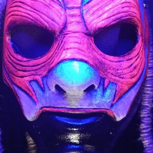 Pitch Black Wrestling Mask Replica - Etsy