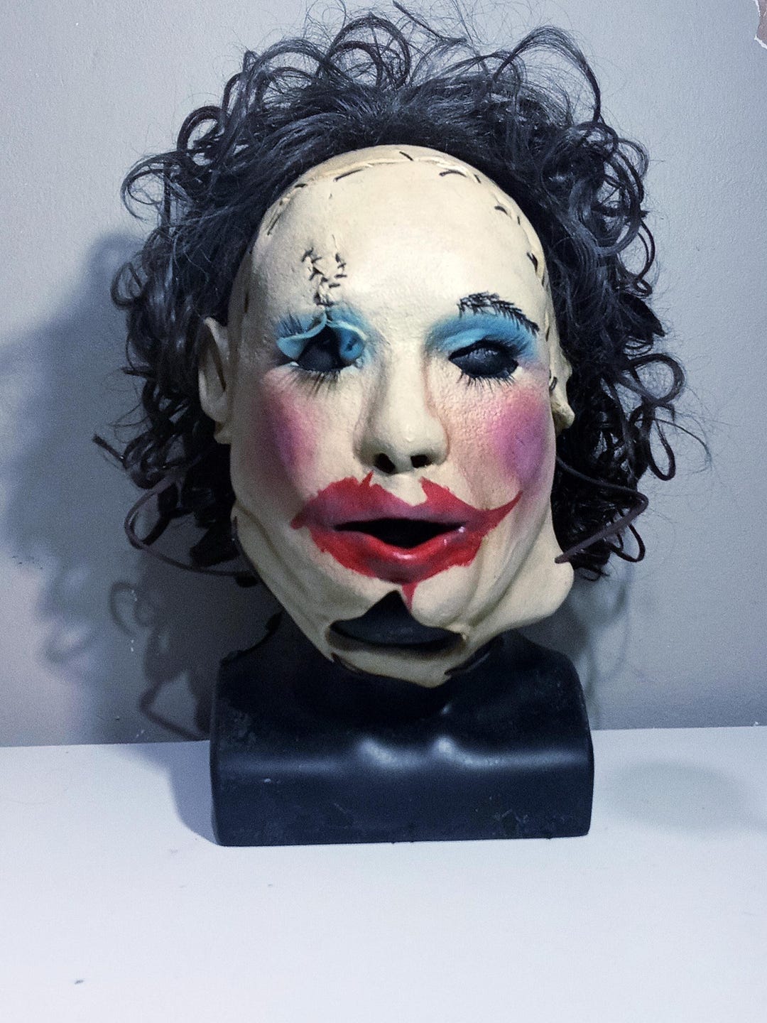 Leatherface Texas Chainsaw Massacre Latex Mask Prop - Etsy