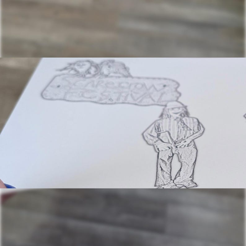 Scarecrows of Mahone Bay Colouring Page - Etsy