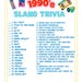 1990s Slang Trivia Game: Printable Retro Party Quiz (PDF Download) - Etsy