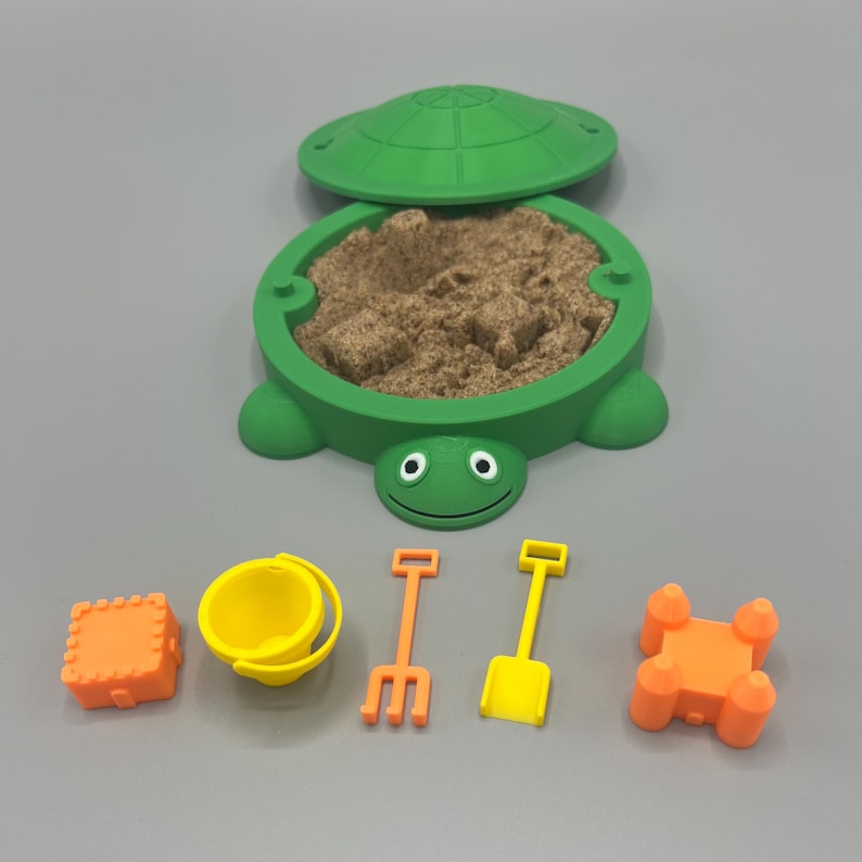 Mini Turtle Sandbox: Sensory Zen Garden With Tools - Etsy