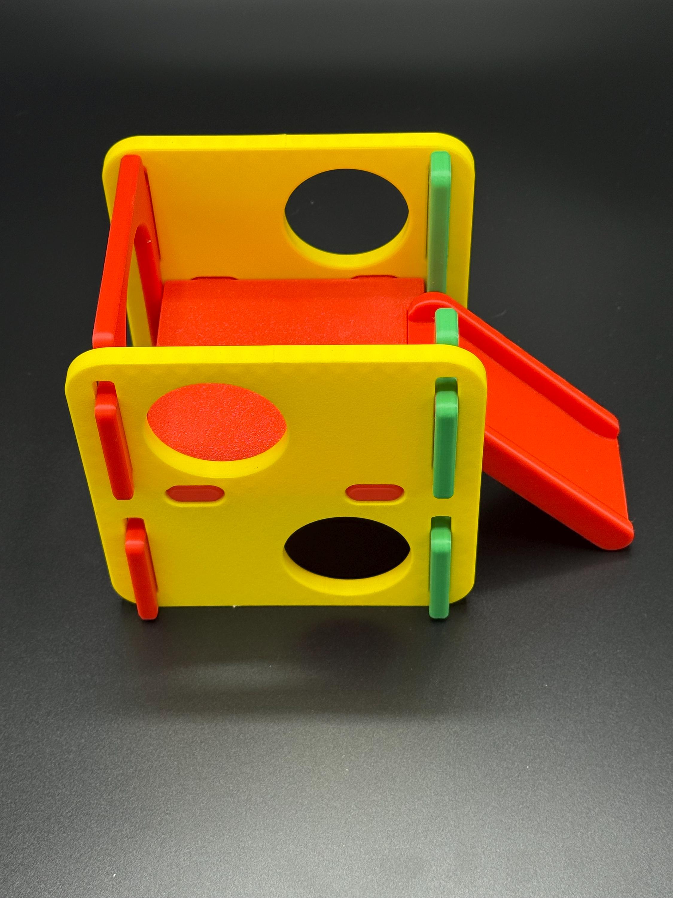 Miniature 90s Playset: 3D Printed Desk Toy, Dollhouse Decor - Etsy