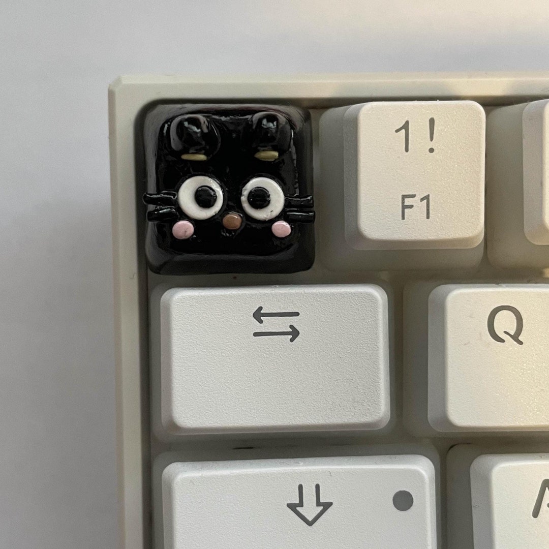 Chococat Keycap Sanrio Inspired Artisan Keycap Cute Keycap Polymer Clay ...