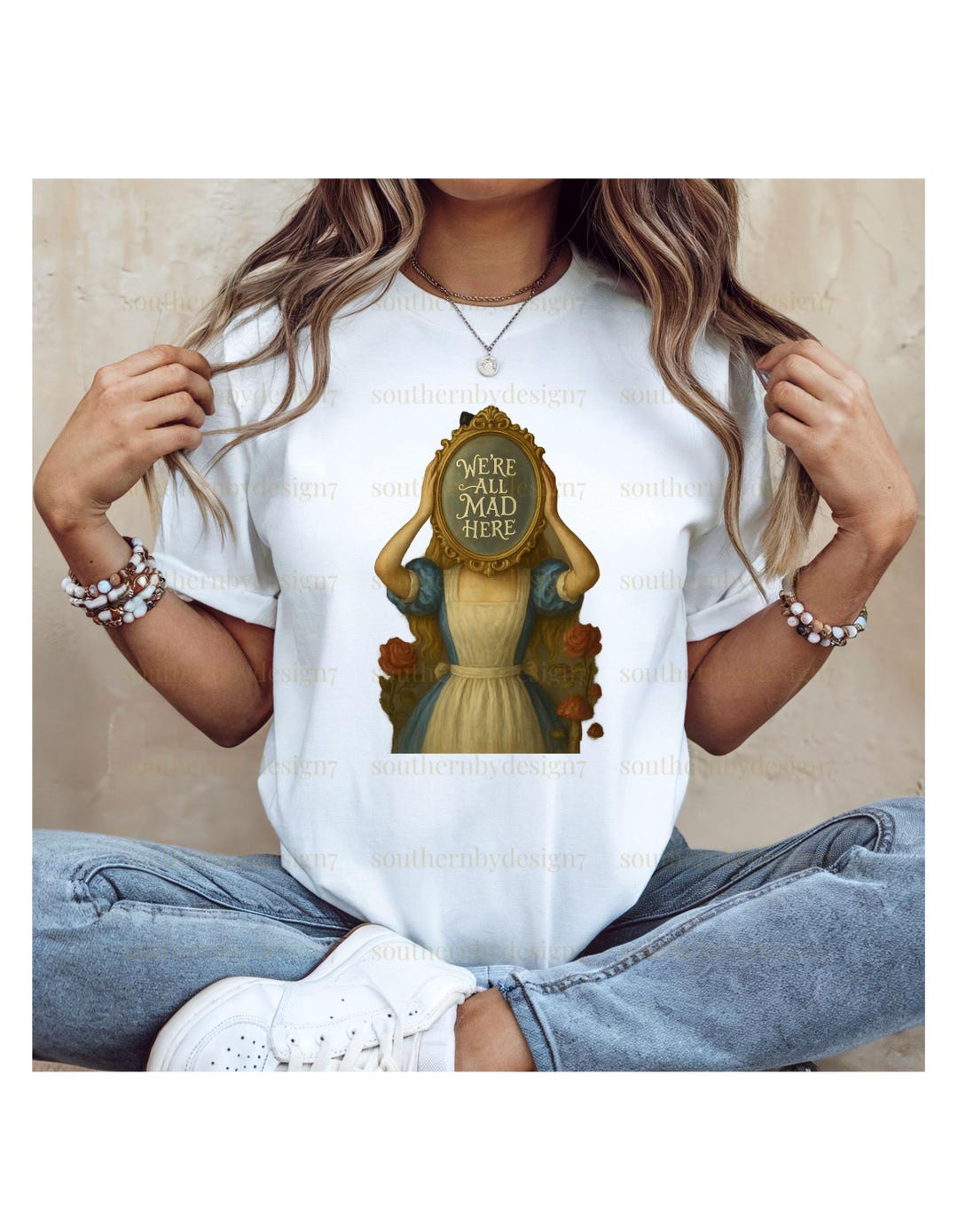 Alice We're All Mad PNG/ Book Lovers Sub File - Etsy Australia