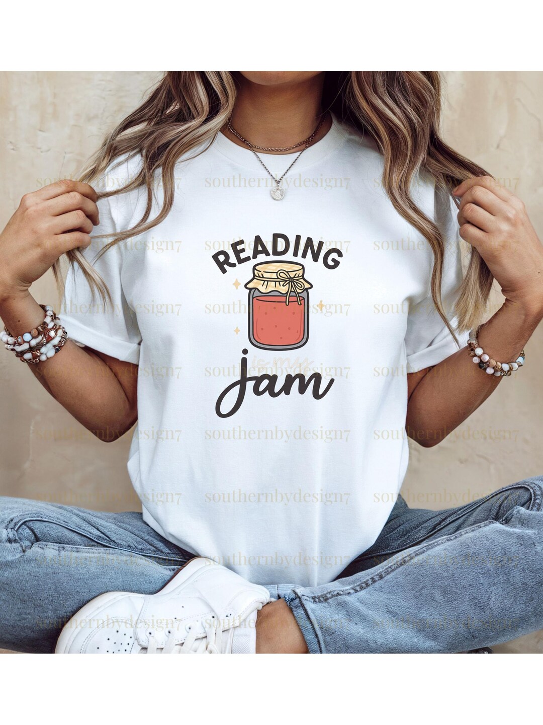 Book Lover Reading is My Jam PNG - Etsy