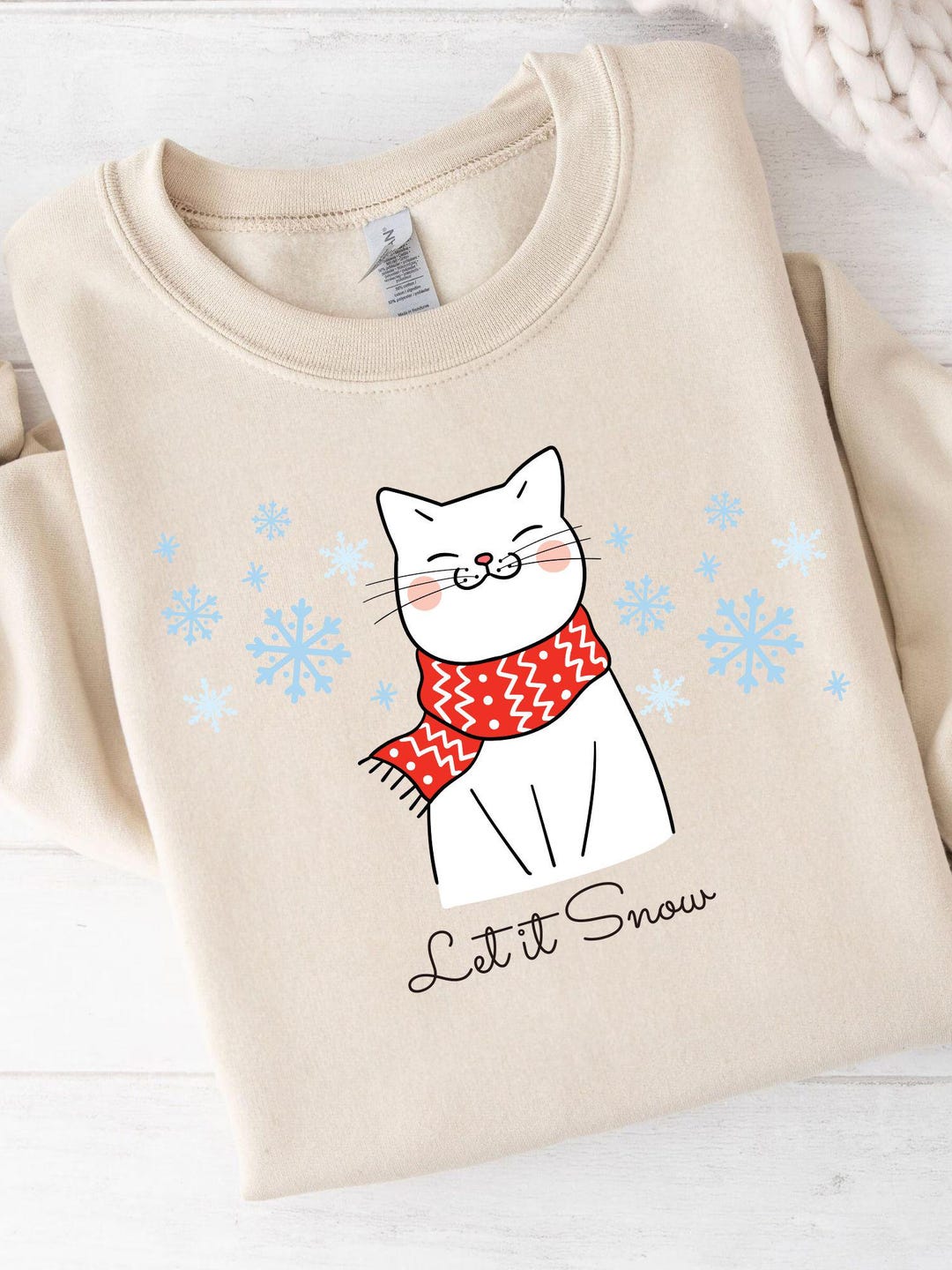 Snow Cat, Png - Etsy