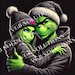 Grinch and Grinch Girl Hugging - 2 Photos - Etsy