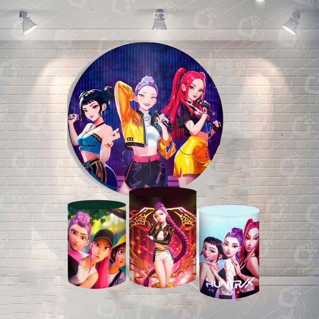 K Pop Backdrop Kids Birthday Kpop Party Party Decoration Boys ...