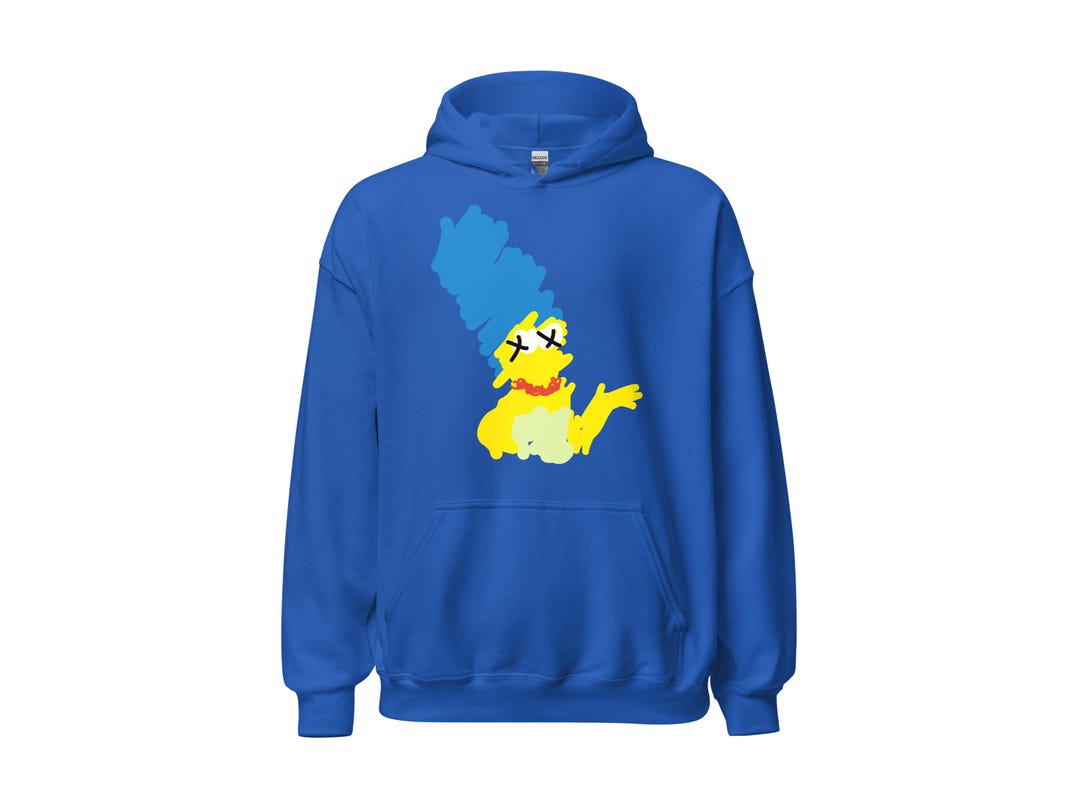 Marge Simpson Chaos Hoodie Kaws X Simpsons Streetware New York Fashion ...
