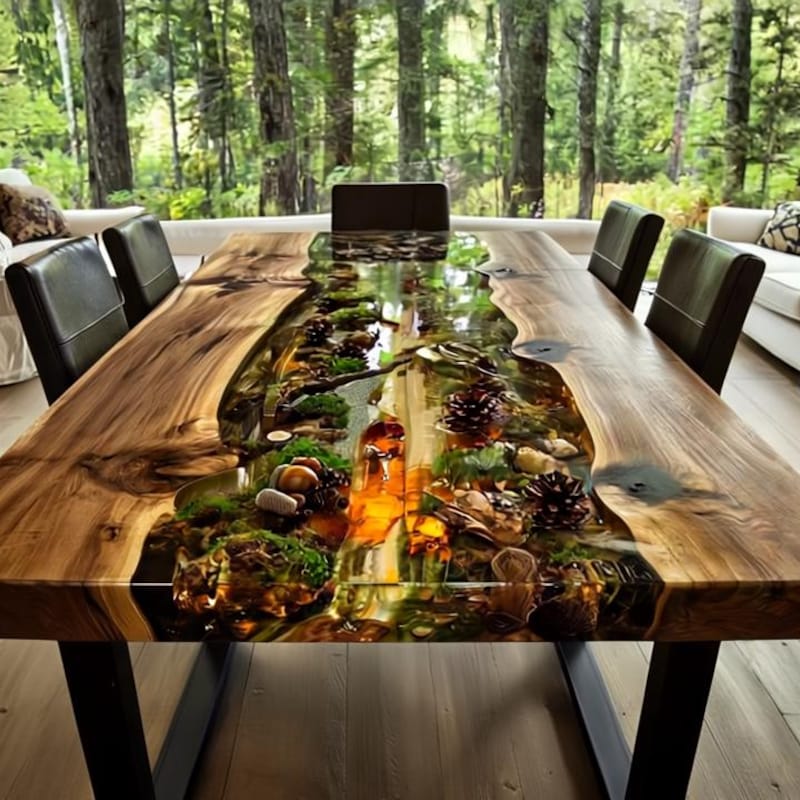 Epoxy Resin Table - Etsy UK