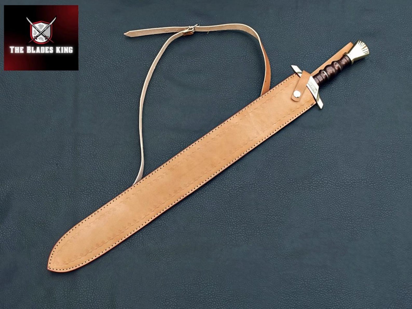 Handmade Riptide Sword: Percy Jackson Anaklusmos Replica - Cosplay Prop ...