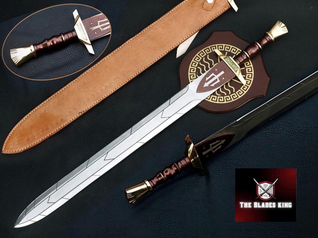 Handmade Riptide Sword: Percy Jackson Anaklusmos Replica - Cosplay Prop ...