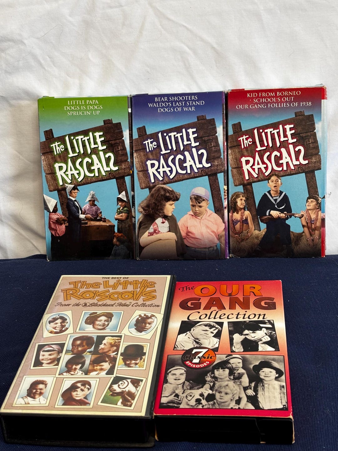Vintage Little Rascals “our Gang” VHS Tapes Set of 5 - Etsy