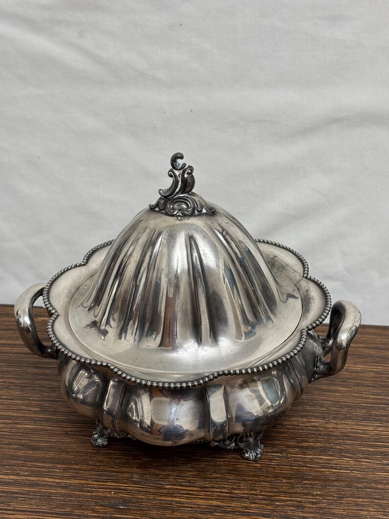 Antique 1800’s Meriden Quadruple Silver Plated 7 Piece Tea Set - Etsy