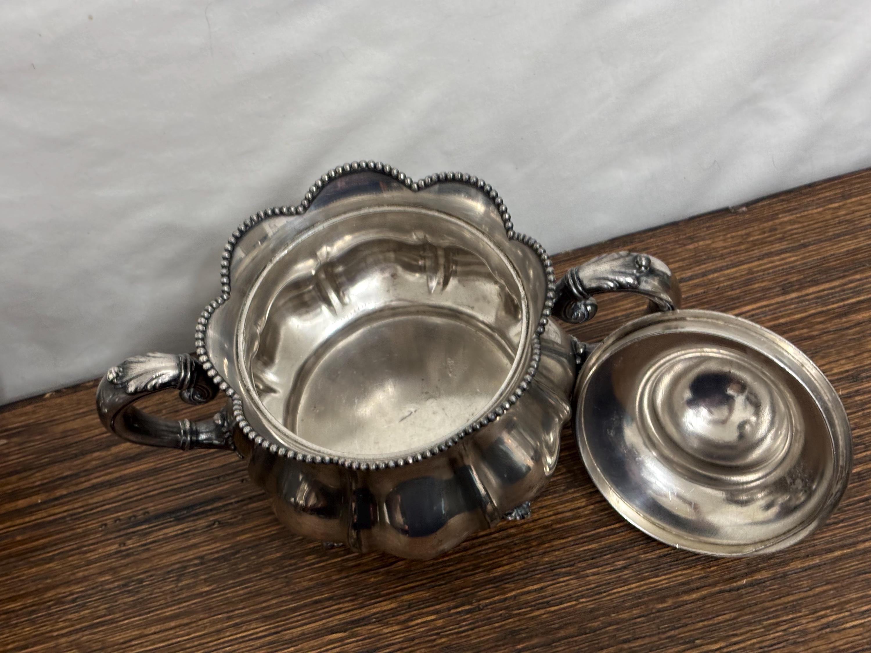 Antique 1800’s Meriden Quadruple Silver Plated 7 Piece Tea Set - Etsy