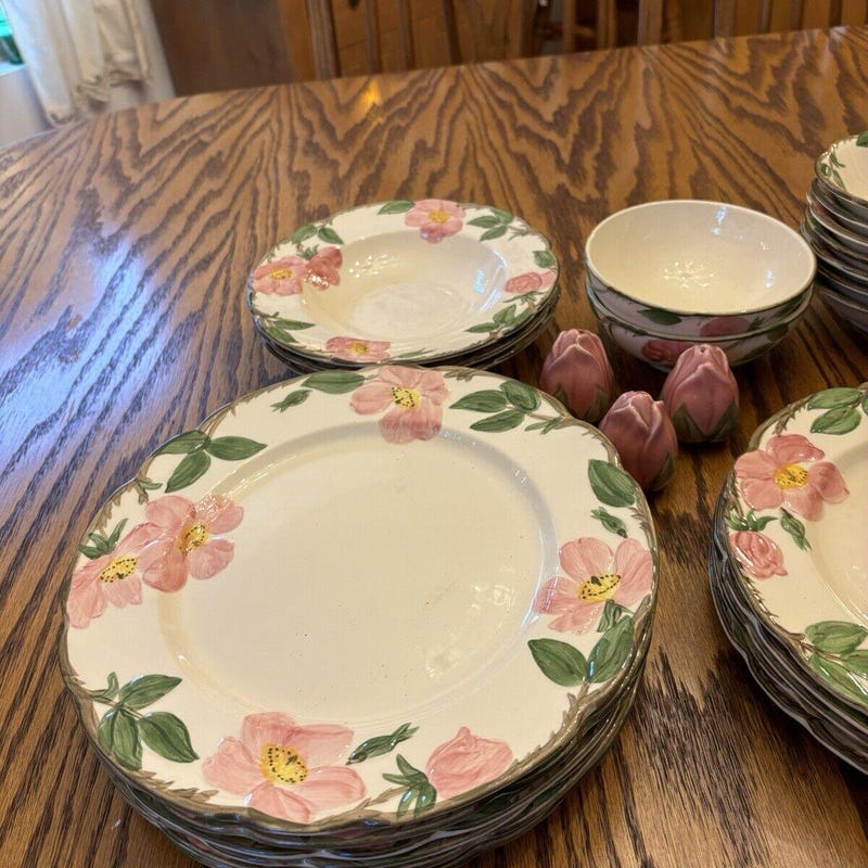 Desert Rose Dishes - Etsy