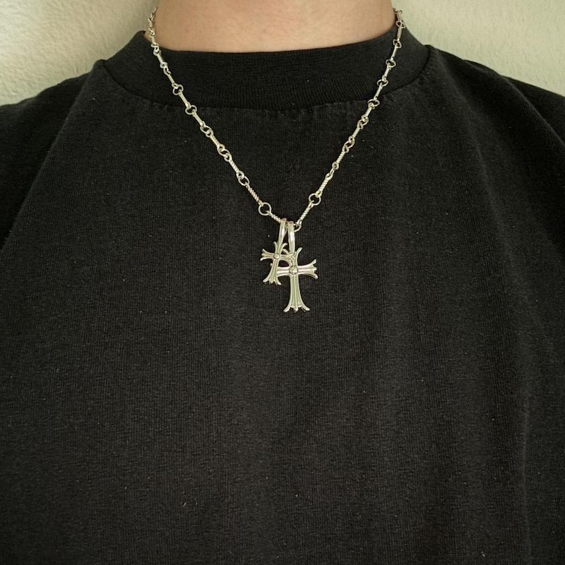 Y2k Cross Necklace - Etsy