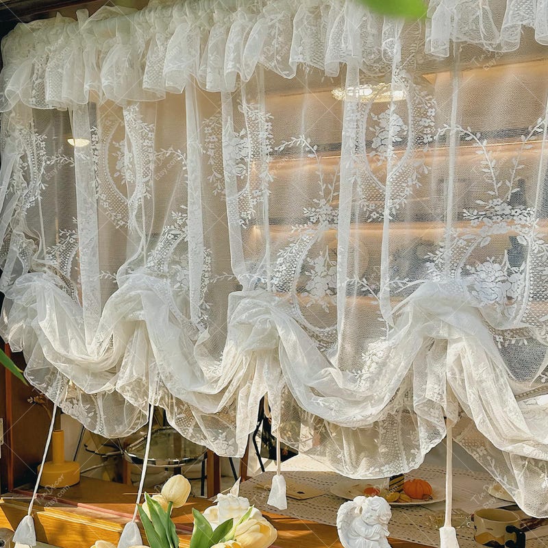 Ruffled Balloon Curtains - Etsy
