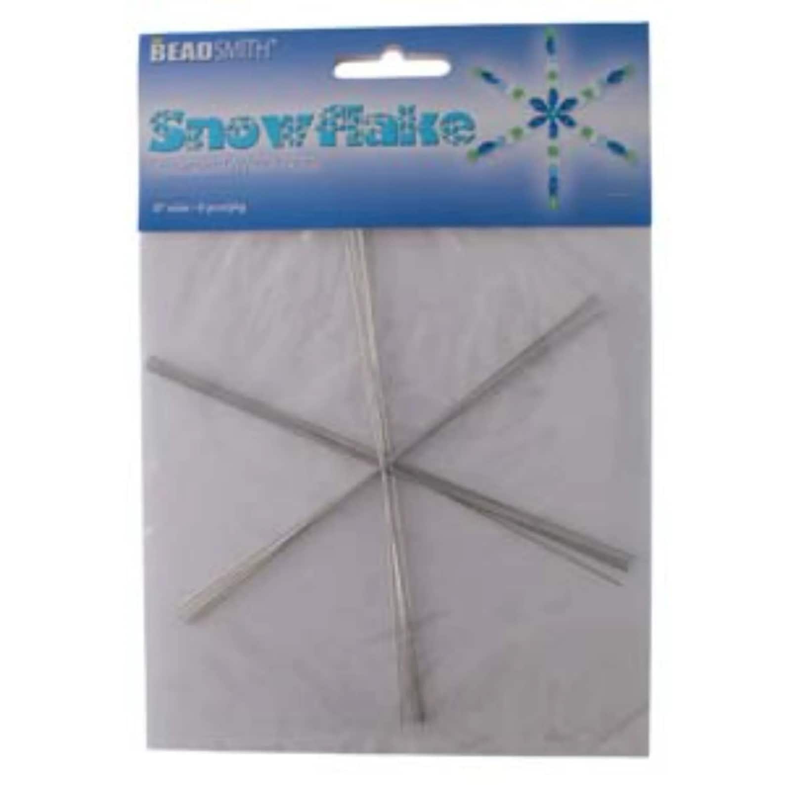 Wire Snowflake Forms: 6" Dia., the Bead Smith, .8mm Diameter Wire, 6 ...