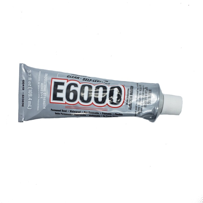 E-6000 Jewelry and Craft Adhesive 3.7 Fluid Oz Tube 110 Ml - Etsy