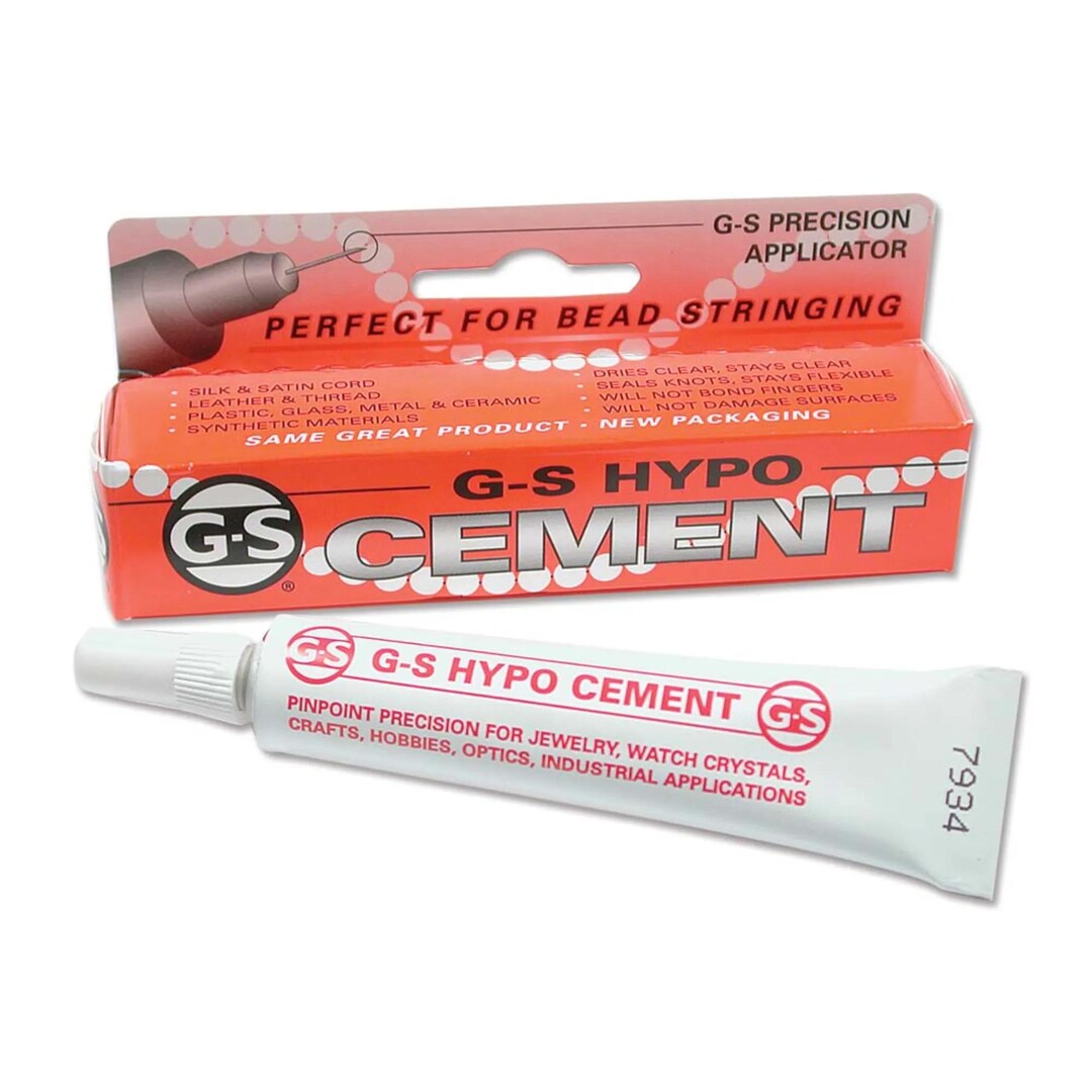 G-S Hypo Cement Instant Adhesive With Precision Applicator Tip, 1/3 ...