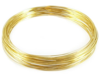 Gold Memory Wire | Etsy