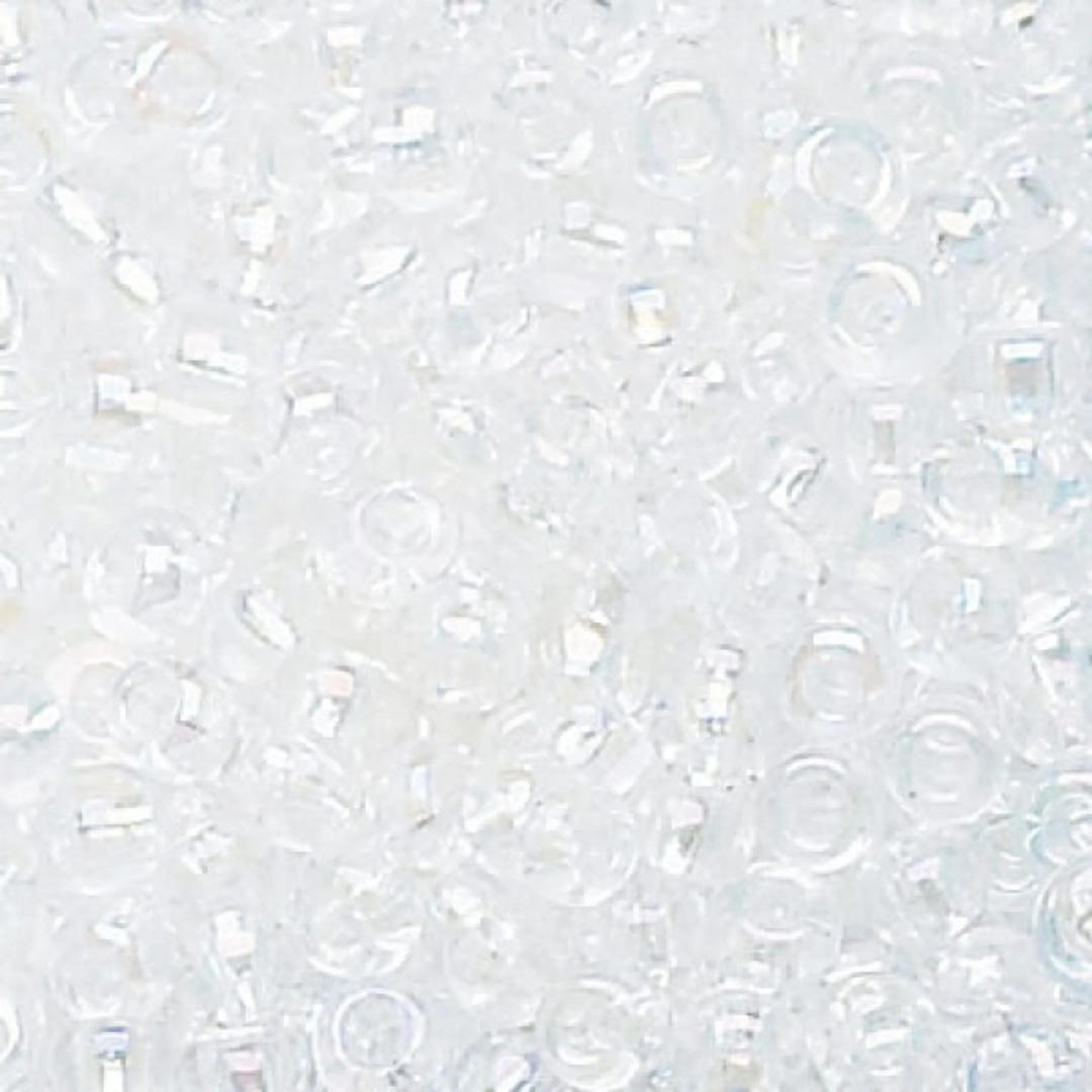 AB Clear Czech Glass Seed Beads: Size 8/0, Preciosa Ornela, 2- 20 ...