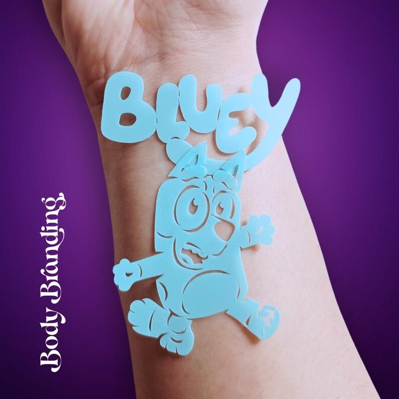 Bluey Airbrush Stencil - Etsy
