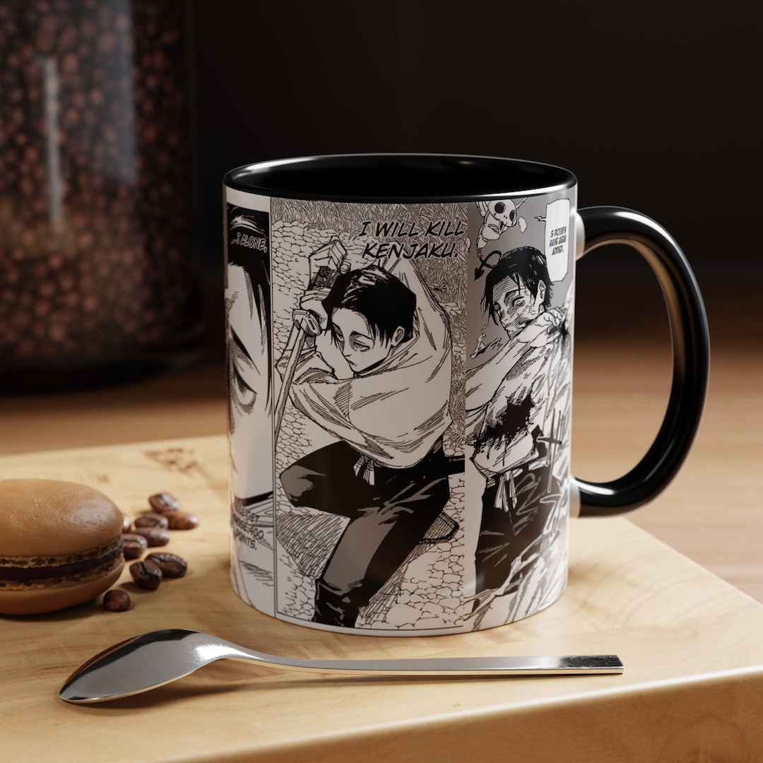 Jujutsu Kaisen Coffee Mug: Yuta Okkotsu Manga Panels - Etsy
