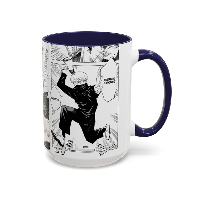 Jujutsu Kaisen Coffee Mug (toge Inumaki Manga Panels) Birthday Gift ...