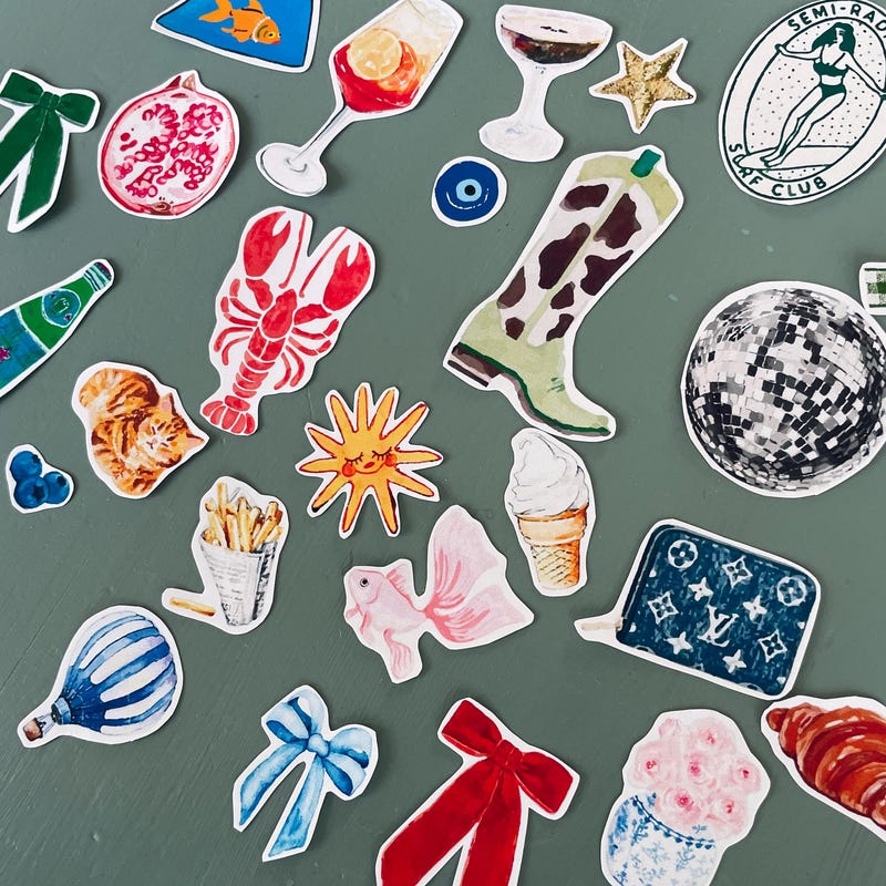 Journal Stickers - Etsy