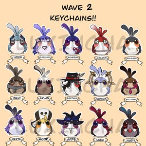 Honkai Star Rail Origami Bird Phone Charms WAVE 2 - Etsy