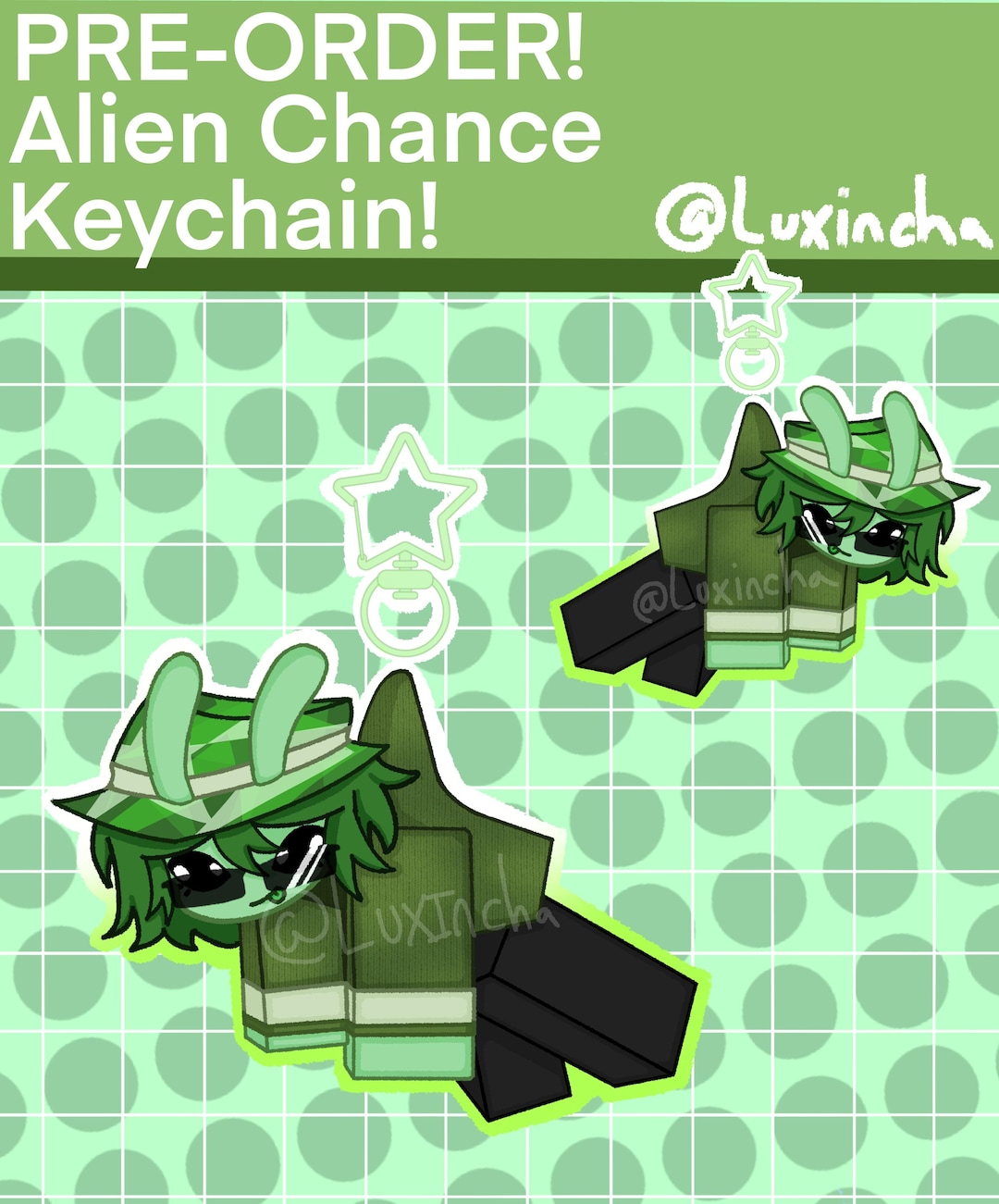 Alien Chance Forsaken Keychain - Etsy