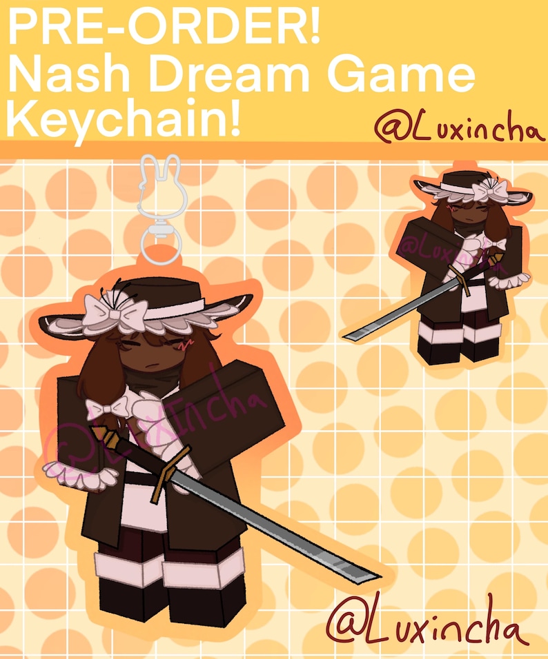 Nash Dream Game Keychain! - Etsy