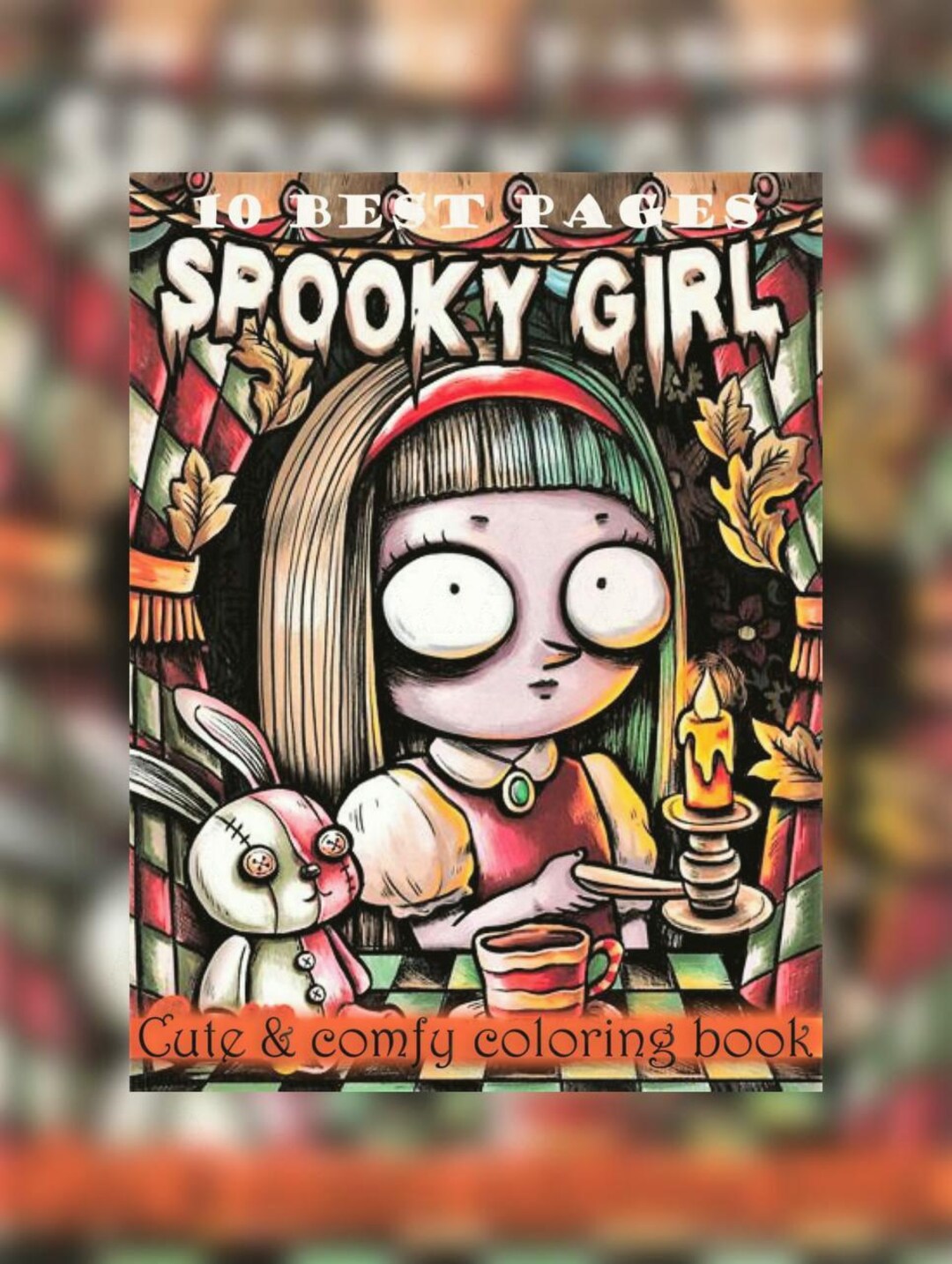 Spooky Girl: Super Cute Animal Characters Coloring Pages 10 by Coco Wyo ...