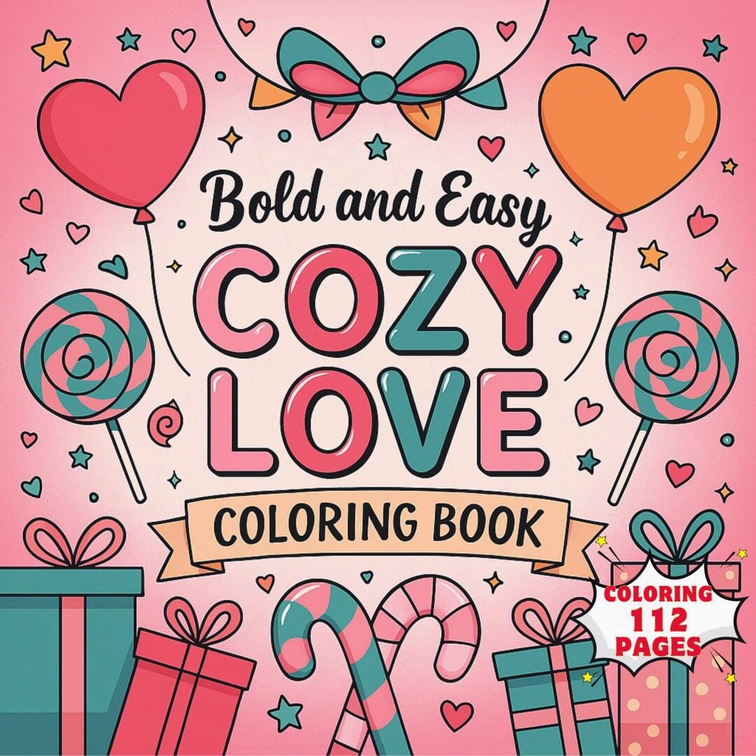 Coco Wyo Cozy Love Coloring Book PDF – 112 Printable Pages for Kids ...