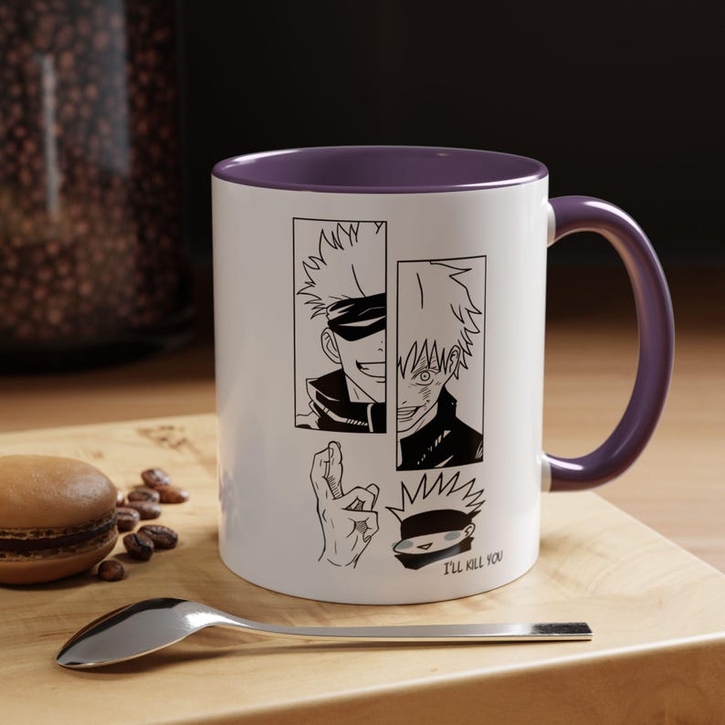 Anime Mug, Jujutsu Kaisen Gojo Satoru, Manga Gift (11oz, 15oz) - Etsy