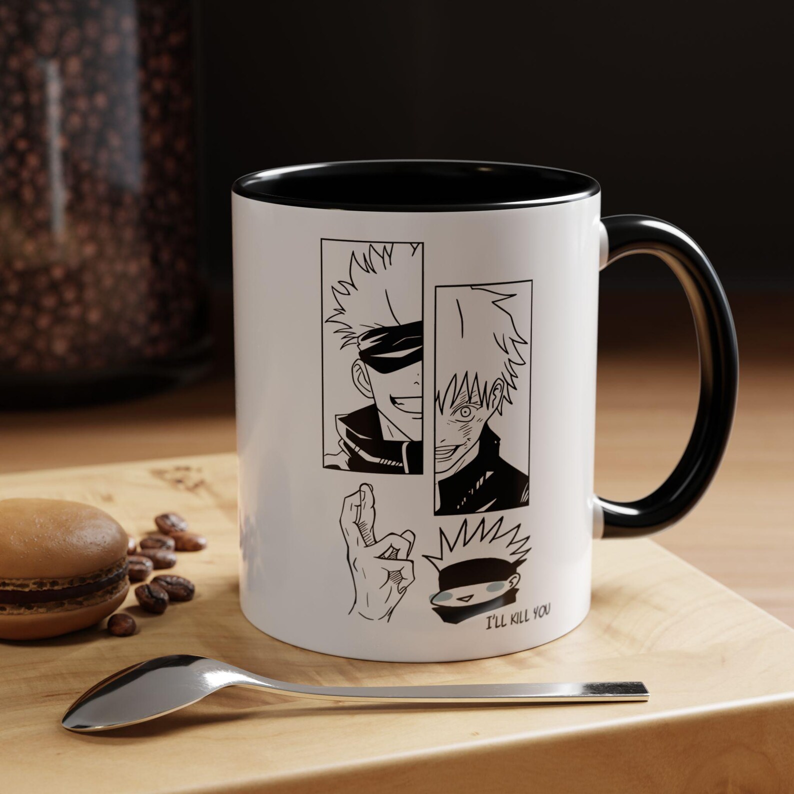 Anime Mug, Jujutsu Kaisen Gojo Satoru, Manga Gift (11oz, 15oz) - Etsy