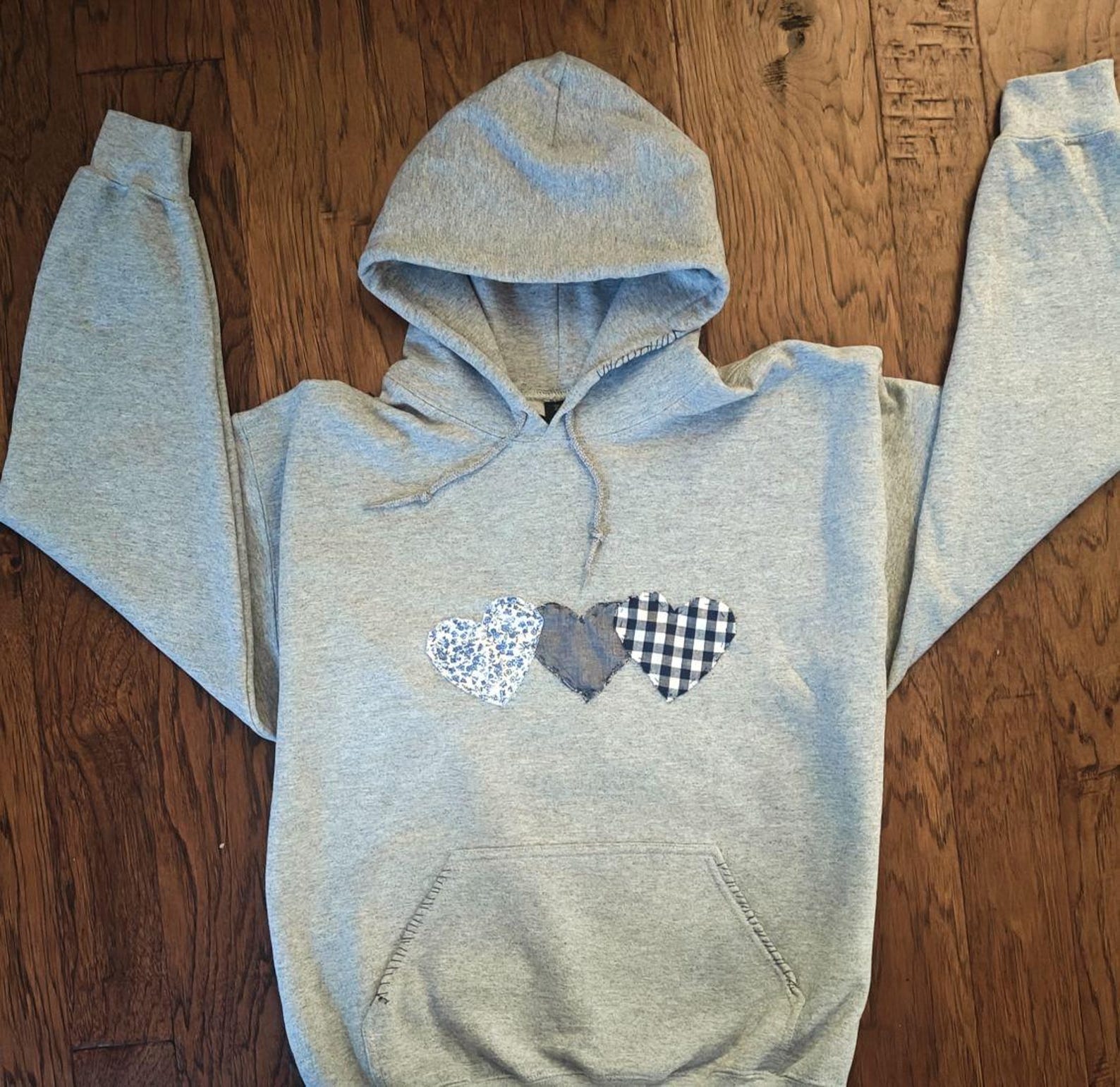Heart PATCHWORK HOODIES & CREWNECKS - Etsy