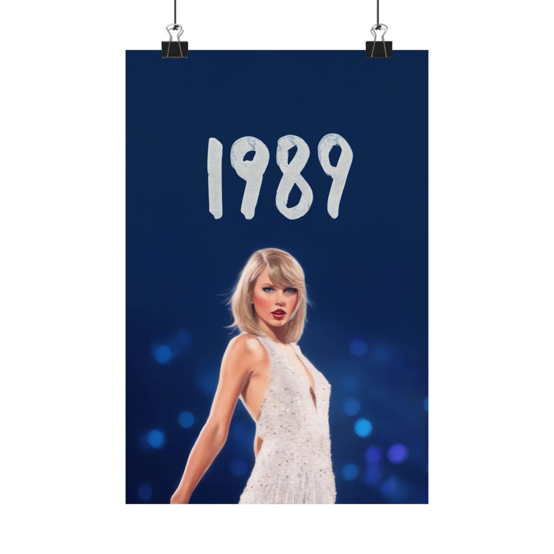 Taylor 1989 Tour Poster - Etsy