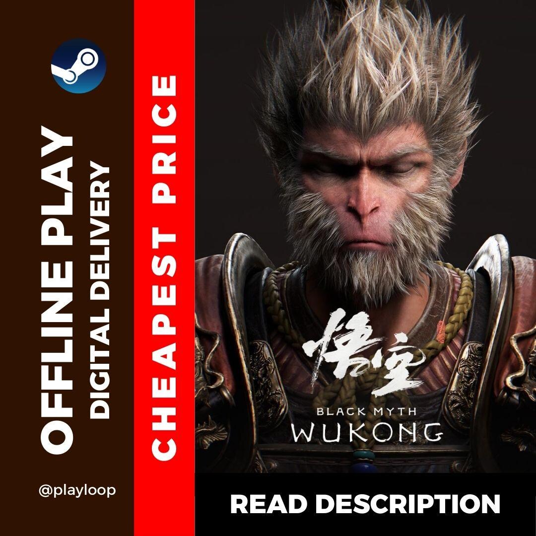 Black Myth Wukong Not a Key Instant Delivery World Wide All Languages ...